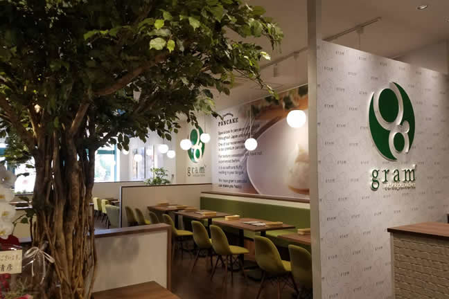 cafe & pancake gram｜Shop｜パンケーキを中心としたカフェgram（グラム）